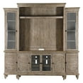 Magnussen Lancaster Rustic Dovetail Grey Entertainment Wall - Walmart.com