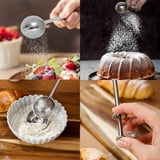 "Cheeren Powdered Sugar Shaker Duster, 304 Stainless Steel, 7.1 ...
