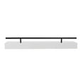 Melannco Hotel Essentials 24 White Floating Shelf - Walmart.com