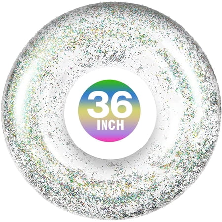 Glitter Sequin Inflatable Pool Floats, Swimming Pool Ring, Pool Toys ...