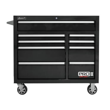 Homak 36 in. Pro 2 7-Drawer Roller Cabinet, Red - Walmart.com