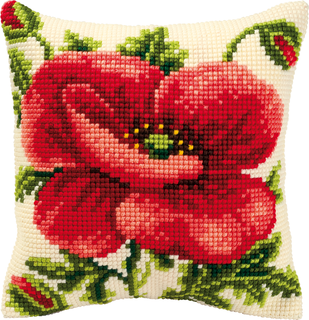 Vervaco Cross Stitch Cushion Kit Oriental Puppy PN-0008703 - Walmart.com