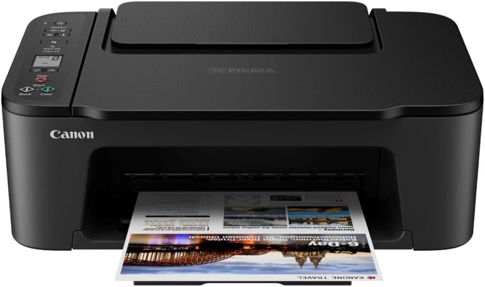 Canon PIXMA TS3720 - Wireless All-in-One Home Office Printer, Copier ...
