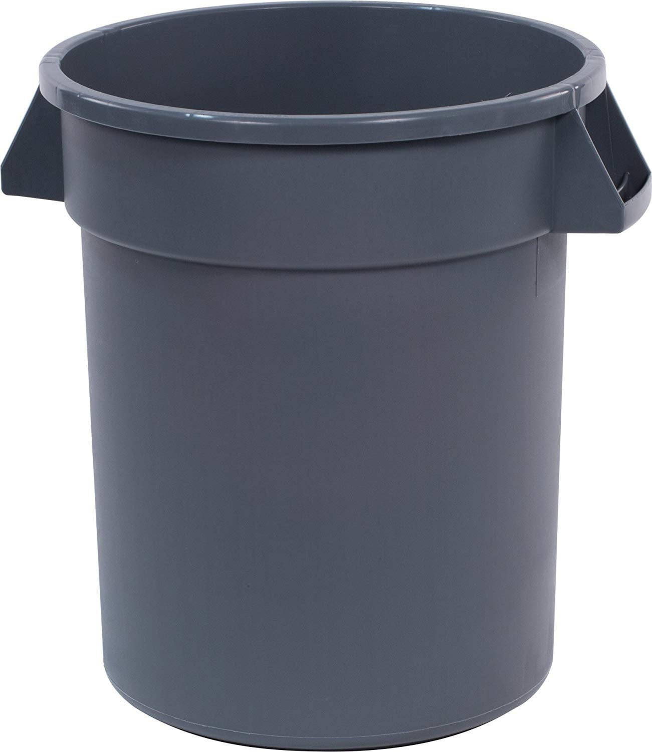 Carlisle 34102023 Bronco Round Waste Container Only, 20 Gallon, Gray ...