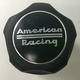 American Racing Center Cap Satin Black Finish 1327000SB 3.27" OD 5 Lug ...