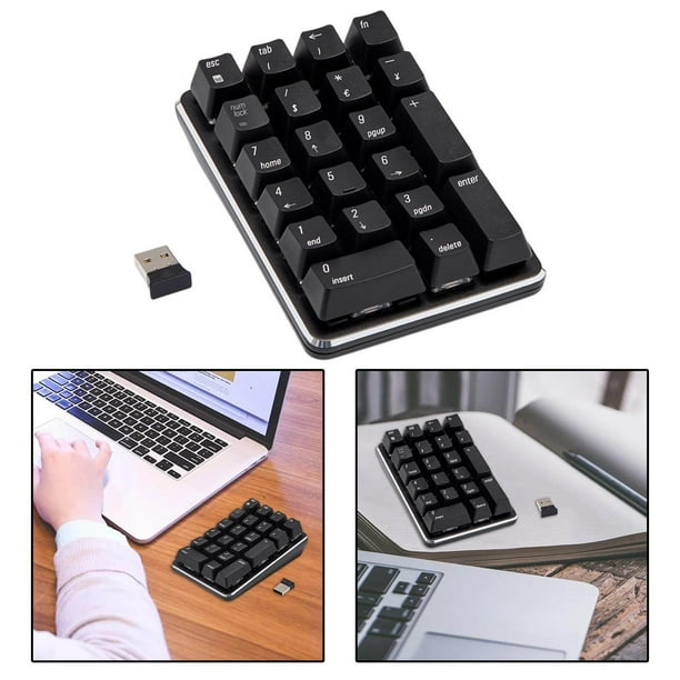 Langgg Mini Smart 2.4G 21 Keys keyboard numpad mechanical numeric ...