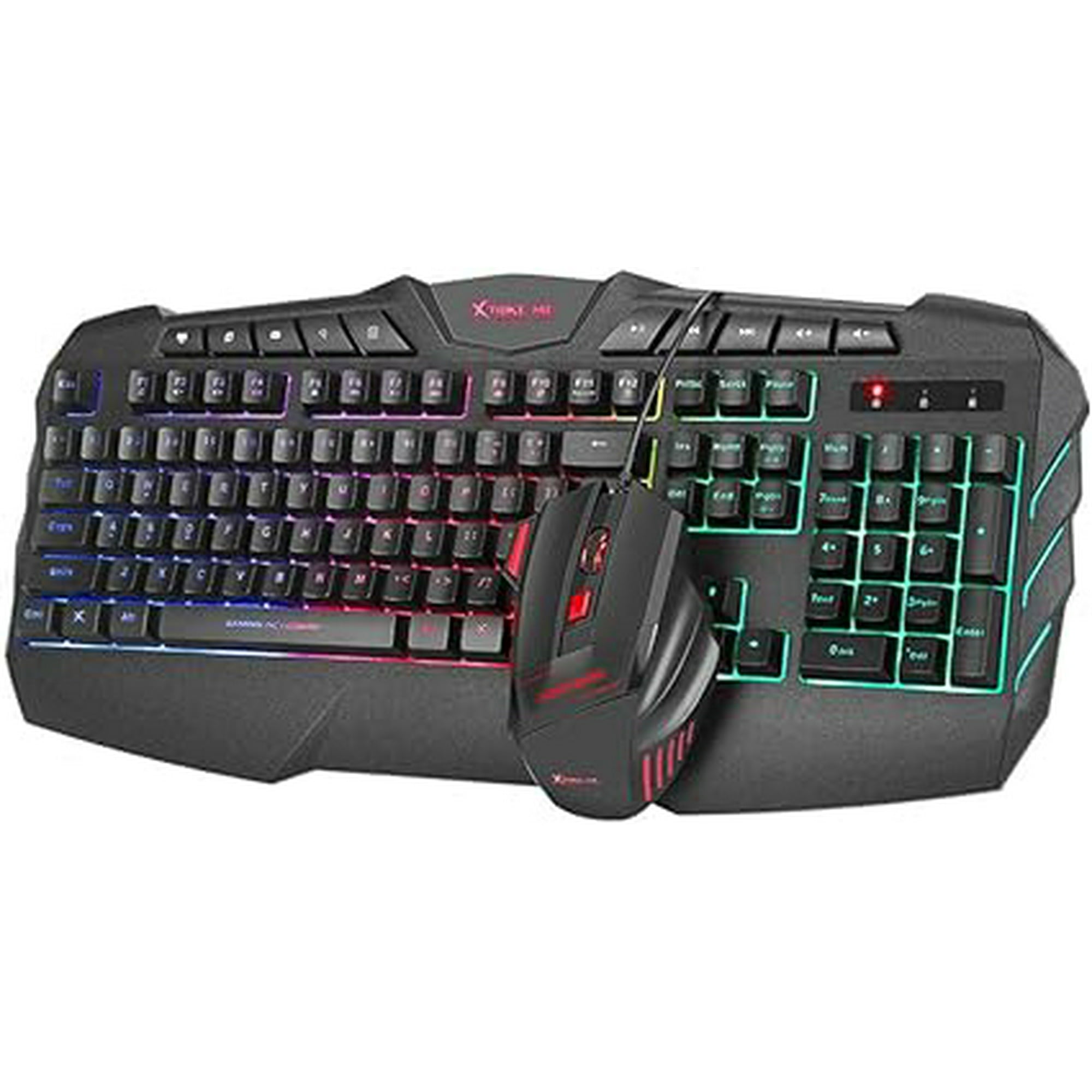 Click here for Xtrike Me Rainbow Backlit Gaming Keyboard And Mous... prices