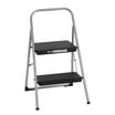 Mainstays One Step Folding Step Stool, Black Plastic - Walmart.com