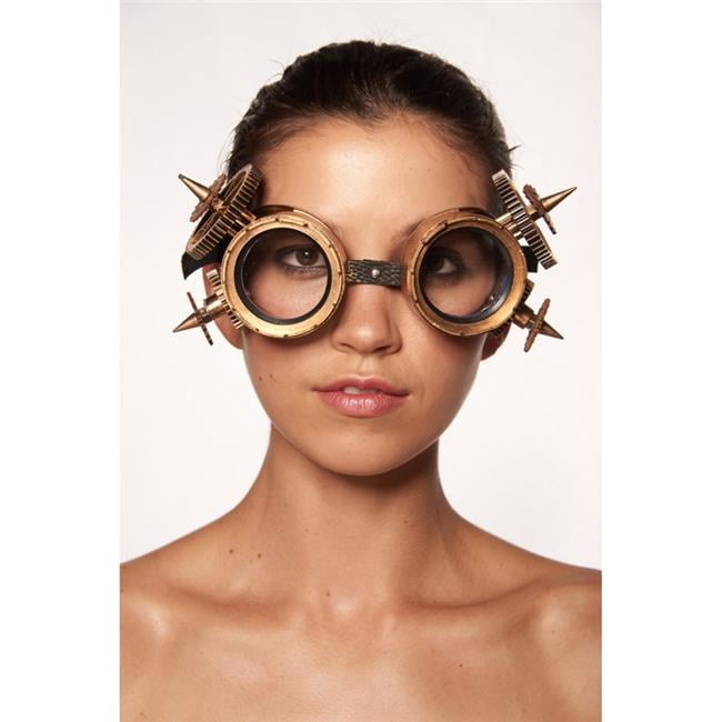 Gold Steampunk Goggles - Walmart.com