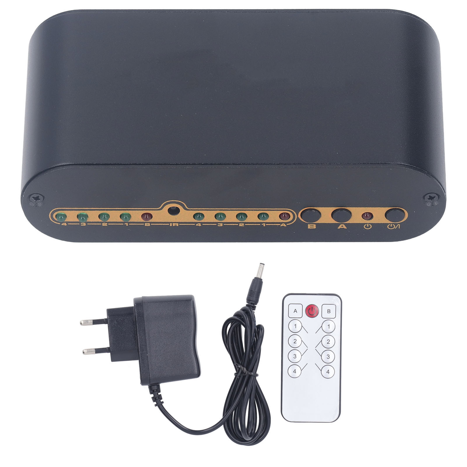 Conmutador SPDIF de sonido óptico Digital 4x2, divisor 4x2 de sonido ...