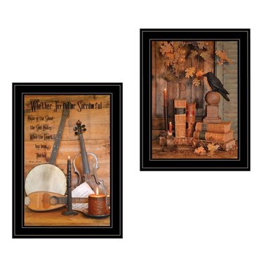 Billy Jacobs Four Seasons Collection V 4Piece Vignette Wood Multi-Color ...