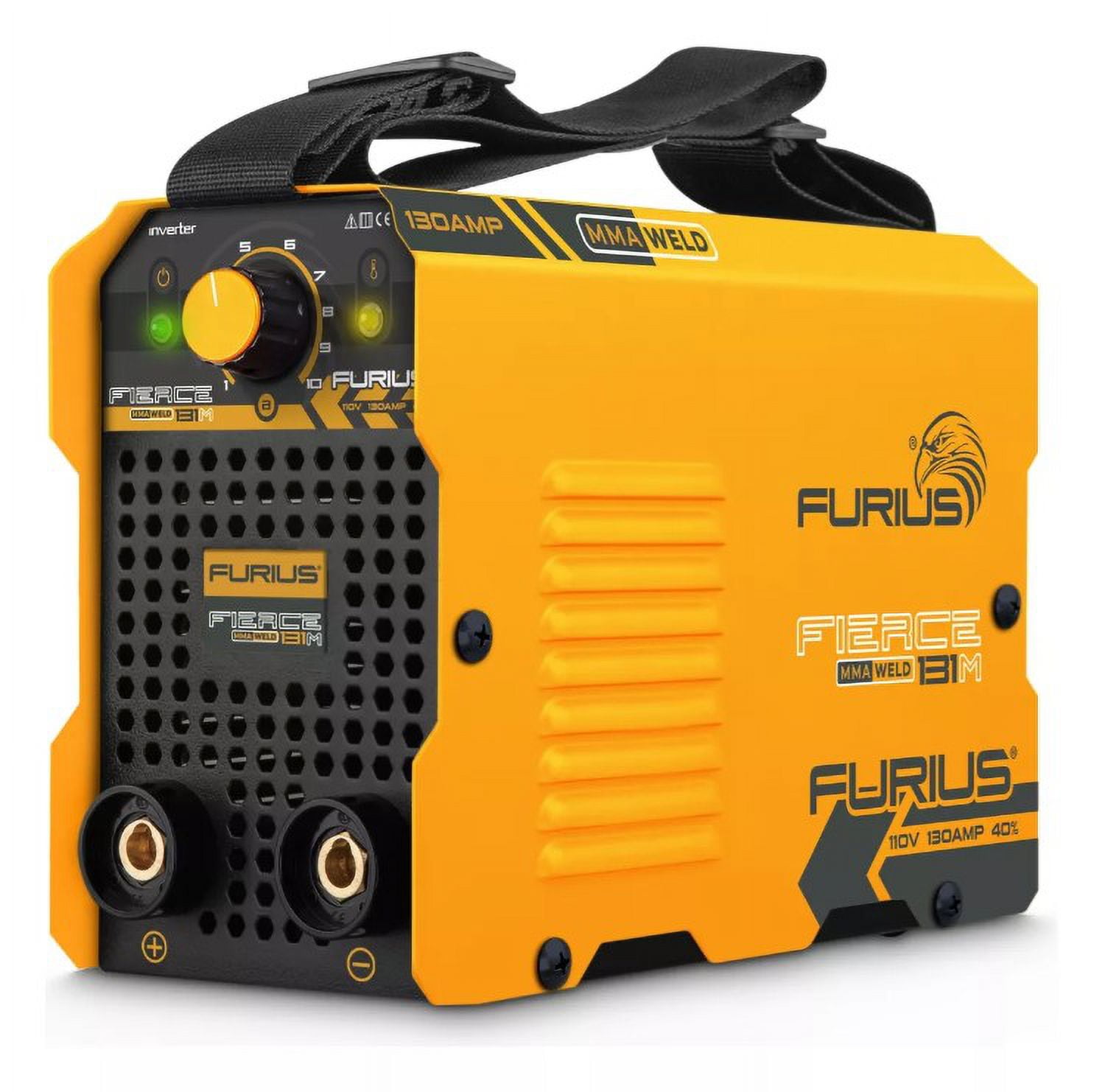 Soldadora Inversora Furius Fierce 130amp 110v Mini 131m color amarillo ...