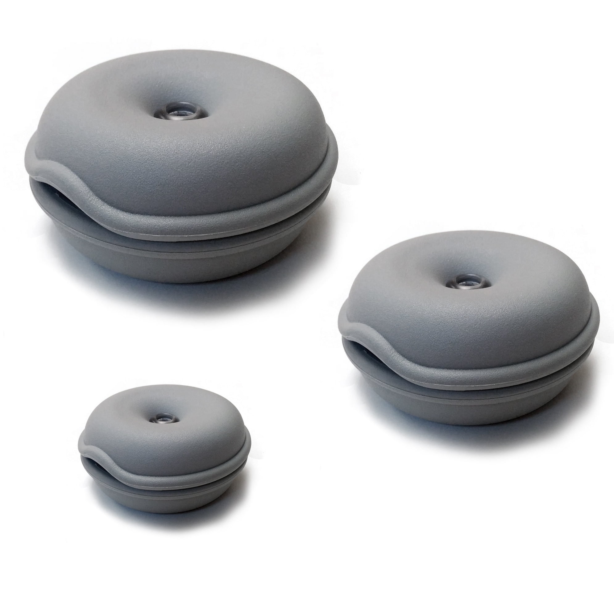 Cable Turtle Organizer 3pc Set - Mini, Small, Large - Gray - Walmart.com