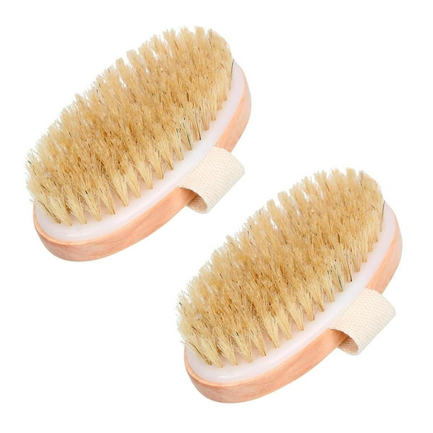 Set 2 Cepillos Corporales - Sovico - Forma Ovalada, Cerdas Densidad Media | Bodega Aurrera en línea