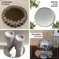 Efavormart 14" Round Glass Mirror Wedding Party Table Decorations ...