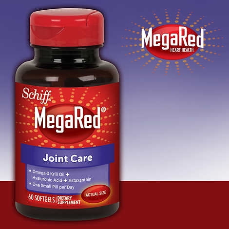 Schiff MegaRed Joint Care, 60 Softgels - Walmart.com