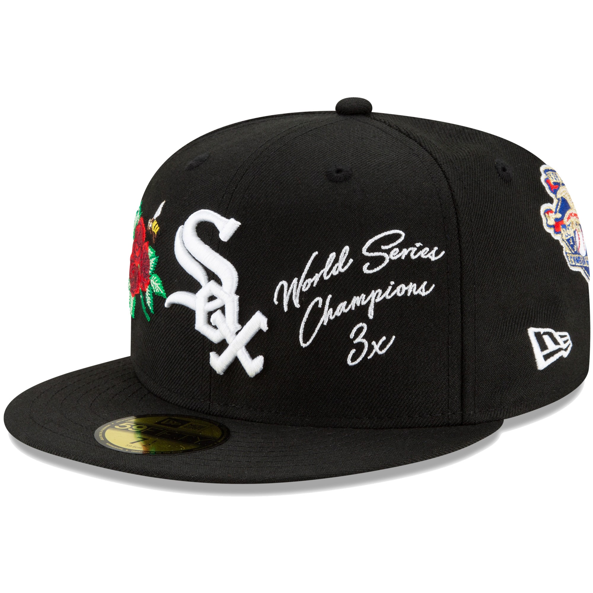 Chicago White Sox New Era 3x MLB World Series Champions 59FIFTY Fitted