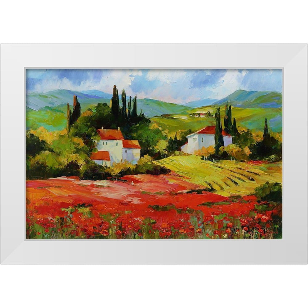 Bond 32x23 White Modern Wood Framed Museum Art Print Titled - The Depth of Filling - Walmart.com