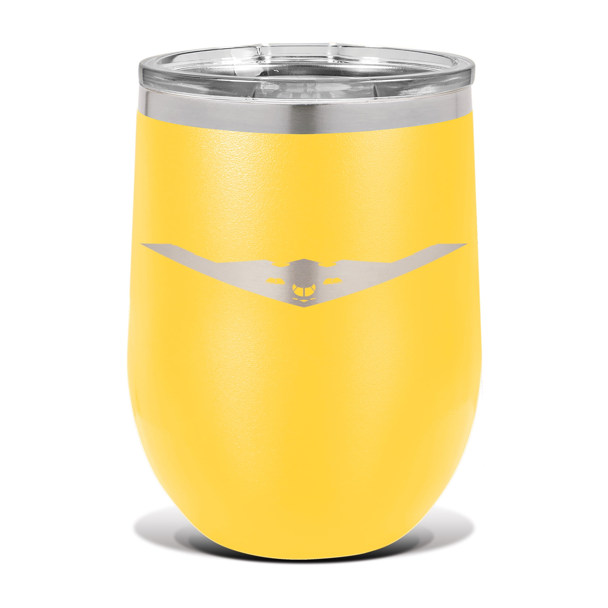 B-2 Spirit Wine Tumbler 12 oz - Laser Engraved - Stainless Steel ...