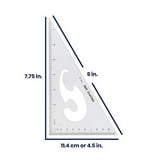 Triangle Set 8 Inch 30/60 & 45/90 - Walmart.com