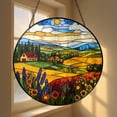 Decorative Farm Scene Stained Glass Suncatcher – Window Art1701 ...