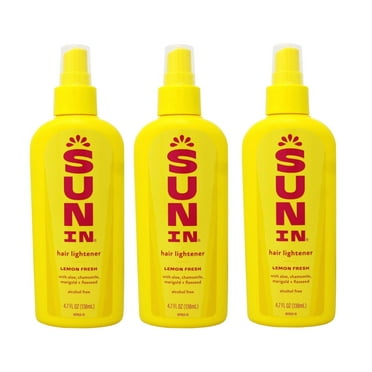 Sun-In Original Spray-In Hair Lightener for Blondes, Tropical Breeze, 4 ...
