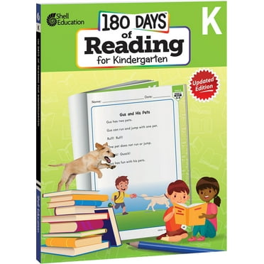 180 Days of Reading for K-6, Set of 7 Assorted Reading Workbooks, One ...