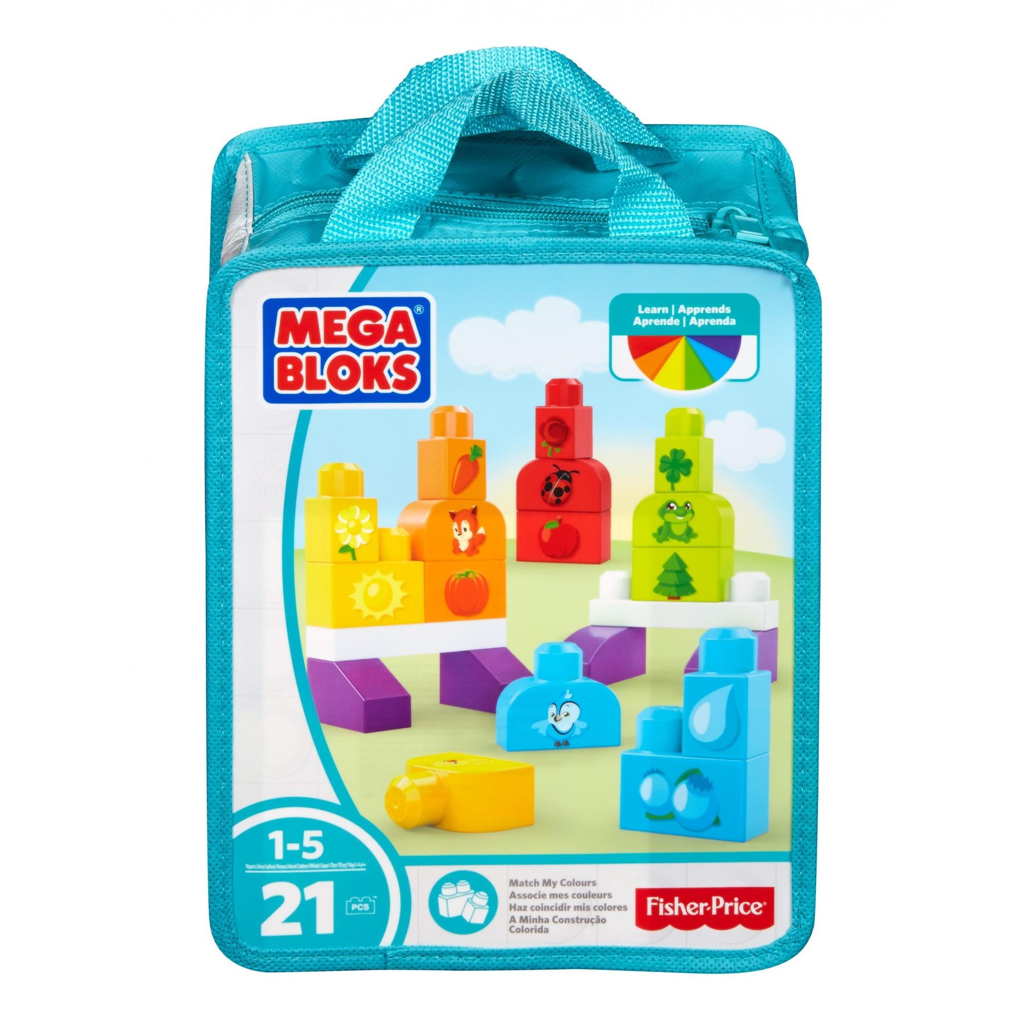 Mega Bloks First Builders Match My Colors Building Kit - Walmart.com
