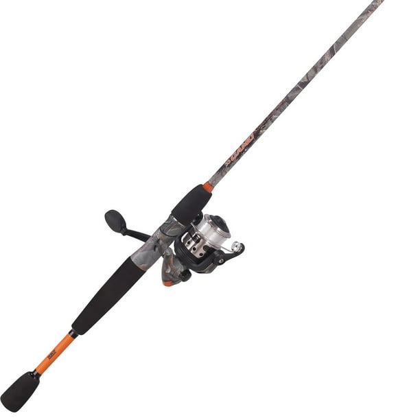 Zebco / Quantum Camo 20SZ 6', 2 Piece, Medium, Spinning Combo - Walmart ...