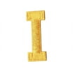 Alphabet Letter - L - Color Yellow - 2" Block Style - Iron On ...