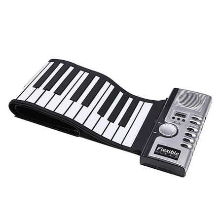 kurtrusly Portable 61 Keys Professional Smart Folding Piano Silicone ...
