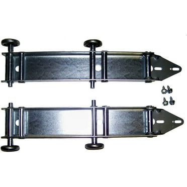 Garage Door Low Headroom Quick Turn Brackets (Pair) w/ Rollers ...