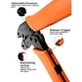 RF Coax Ratcheting Crimp Tool Lite For RG58 RG59 RG62 RG174 Fiber Optic ...