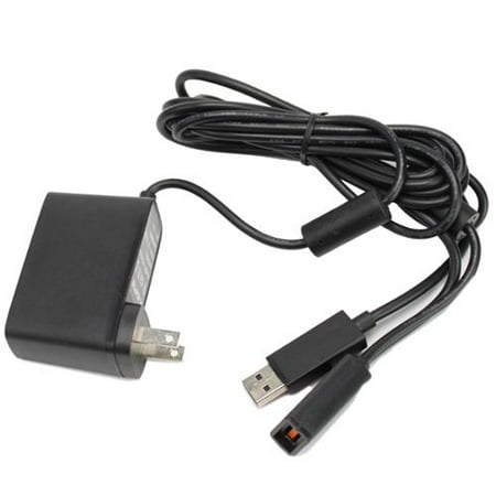 For Xbox 360 Kinect Sensor USB AC Adapter Power Supply Cable Cord ...
