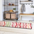 Wavy Lines Colorful Striped Runner Rug Non Slip 72×24 in Ares Rugs for ...