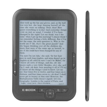 Veidoo 5.8 inch Ebook Reader, HD Touch Screen Carta E-Ink Technology ...