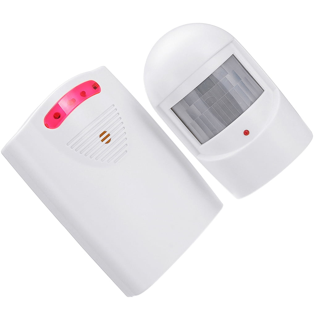 2PCS/Set Wireless Driveway Alarm Alert System Home Security Garage Shed ... 2PCS/Set Wireless Driveway Alarm Alert System Home Security Garage Shed ...