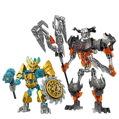 Bionicle Skeleton Action Figures Building Block Toys For Boy Compatible ...