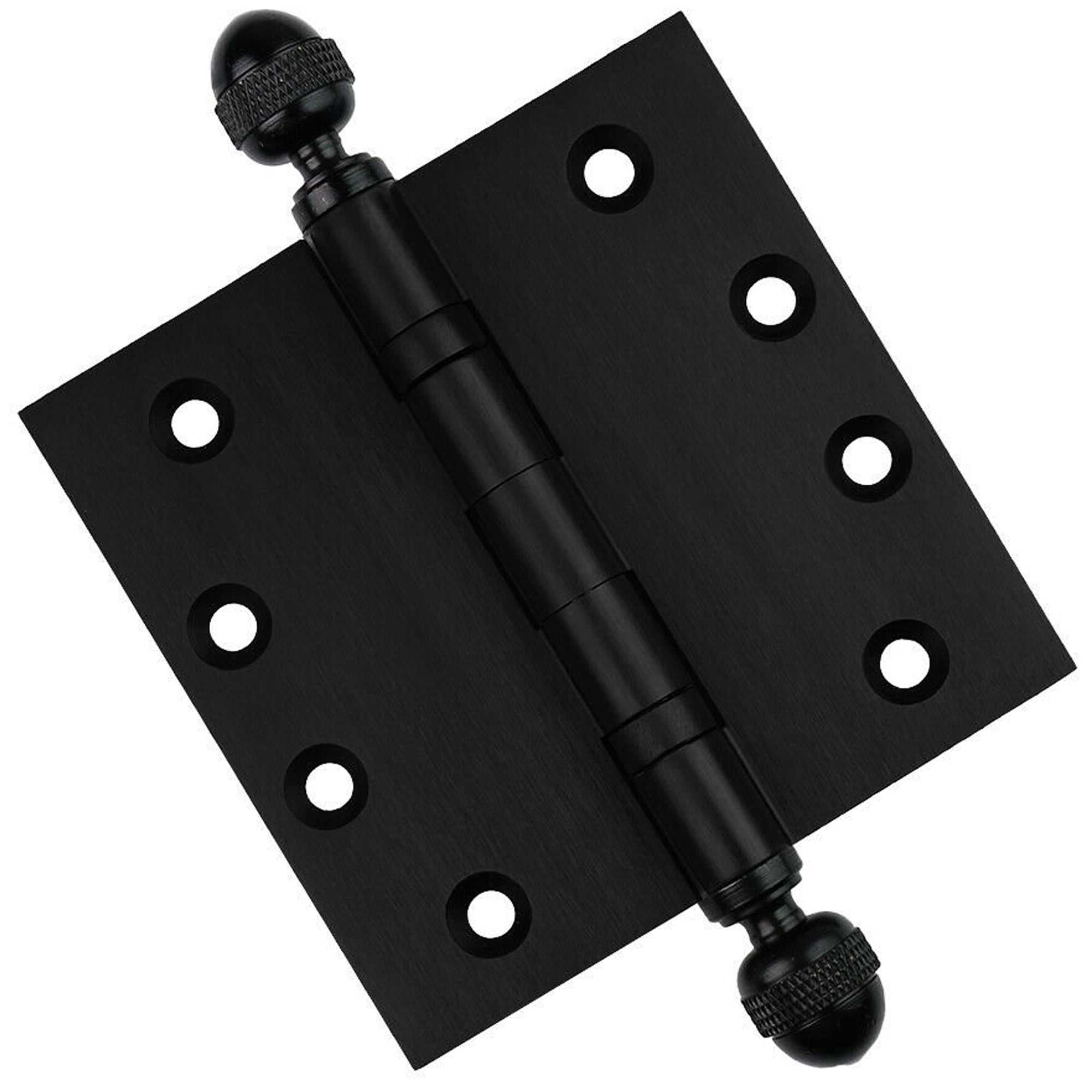 Embassy 4” x 4” Ball Bearing Door Hinge Heavy Duty Hinges Matte Black ...