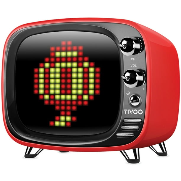 Divoom 90100058069 Tivoo Pixel Art Bluetooth Speaker (Starry Red) - Walmart.com