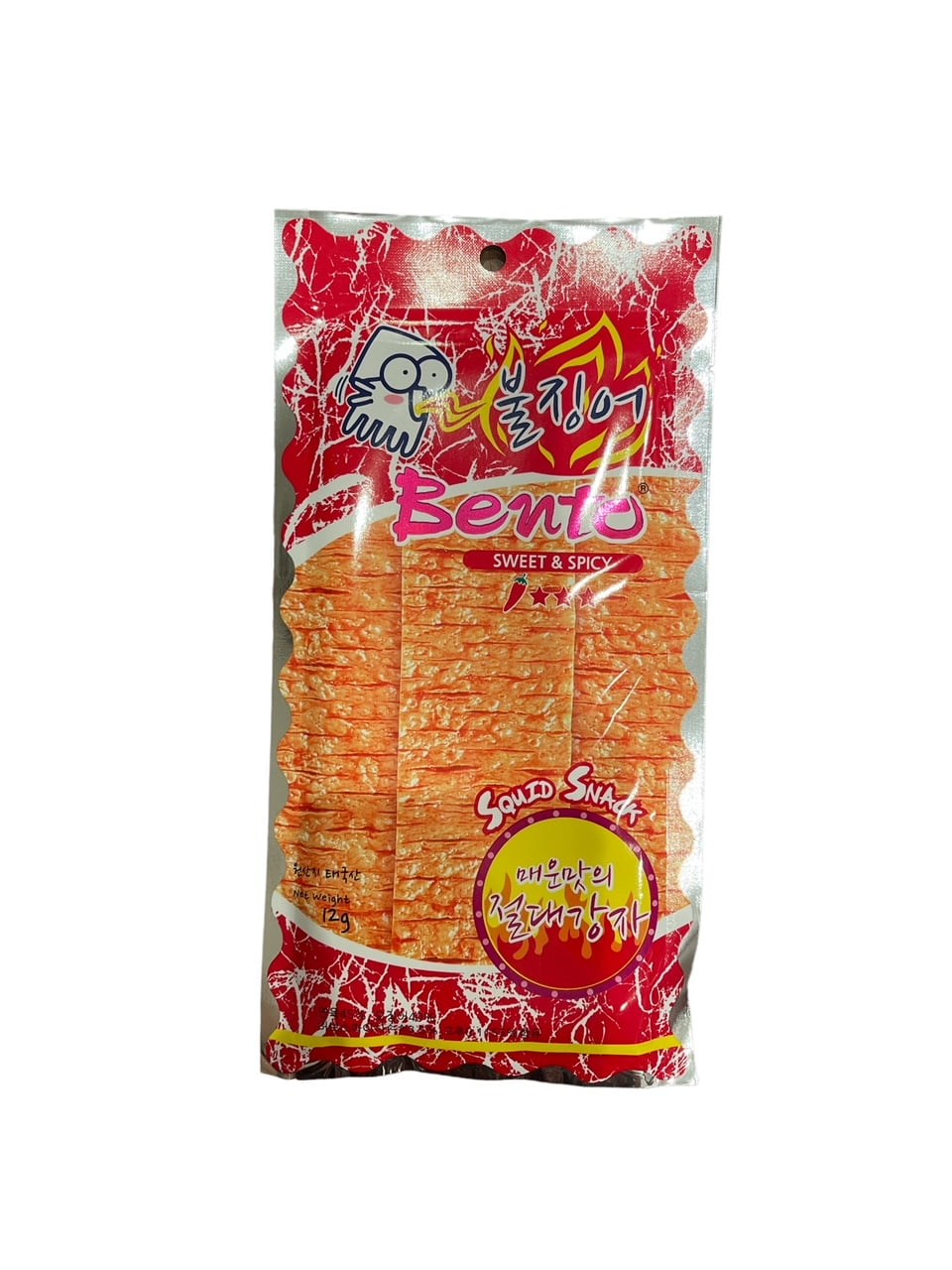 Bento Squid Snack of Thailand Sweet & Spicy Flavor; 2 X 12g - Walmart.com