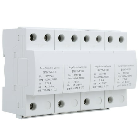 Surge Protective Device Circuit Breaker 4P Surge Protector Arrester ...