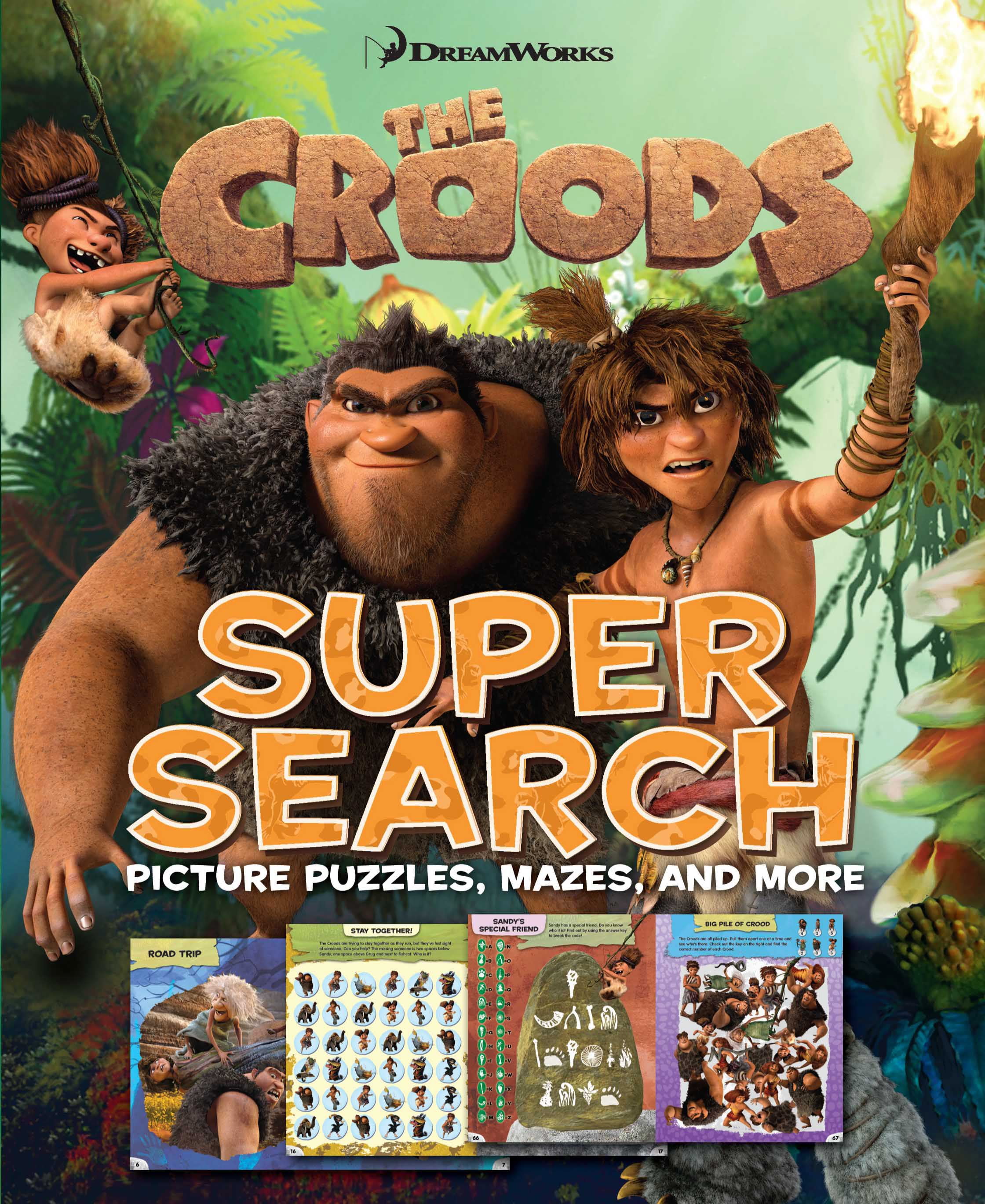 Supersearch: Dreamworks The Croods Super Search : Picture Puzzles ...