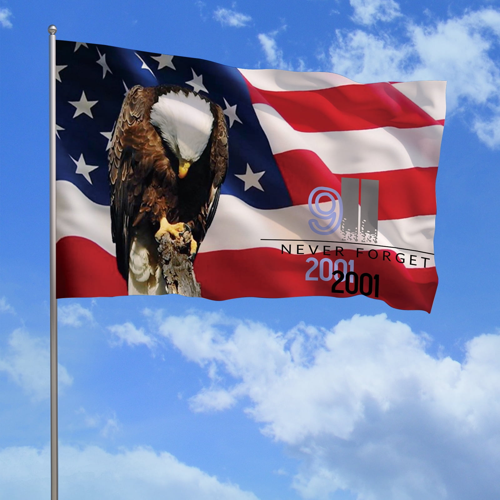 911 Flag 911 20th Anniversary Flag Outdoor 3x5ft Flag Garden Decoration ...