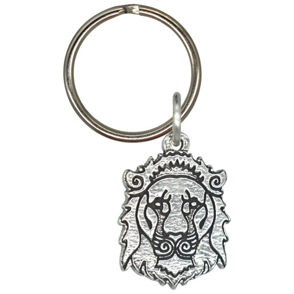 Grizzly Bear Keychain, Key Fob, Key Ring, Pewter Key Chain,M035KC ...
