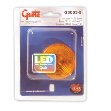 GROTE 54682 Back-Up Light,LED,Red/Clear - Walmart.com