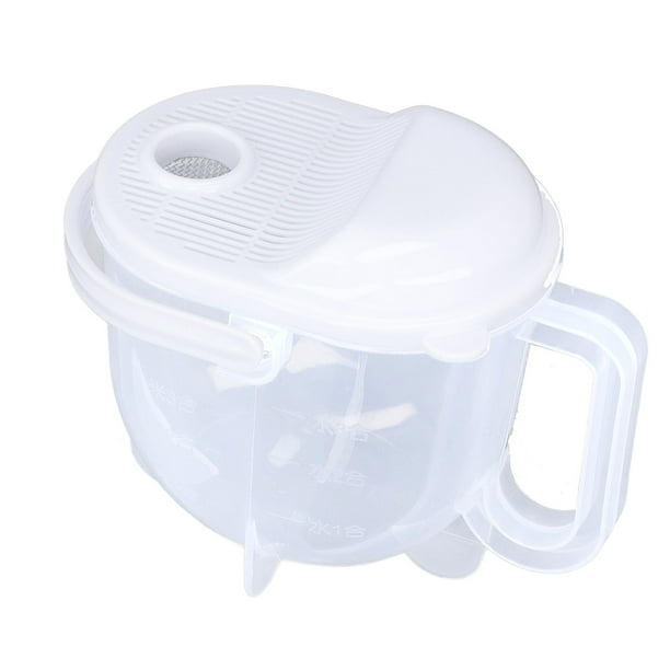 Rice Drainer Strainer Rice Washing Bowl with Handle Kitchen Washer ...
