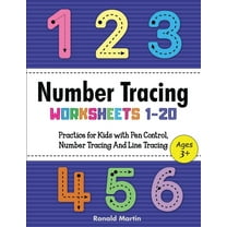 My First Tracing Workbook: Learn to Trace and Draw: Practice Numbers 1 ...