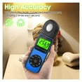 Compact Digital Lux Meter, 3999 Counts Bar Graph Display, Sil Light ...