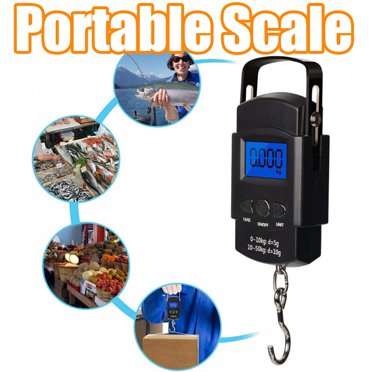 Ozark Trail 50lbPortable Dial Fish Scale wighs up to 50lb - Walmart.com